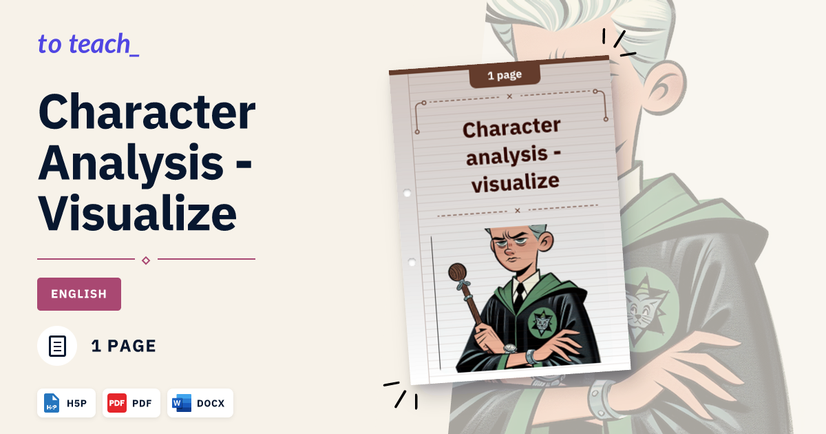 Character analysis - visualize
