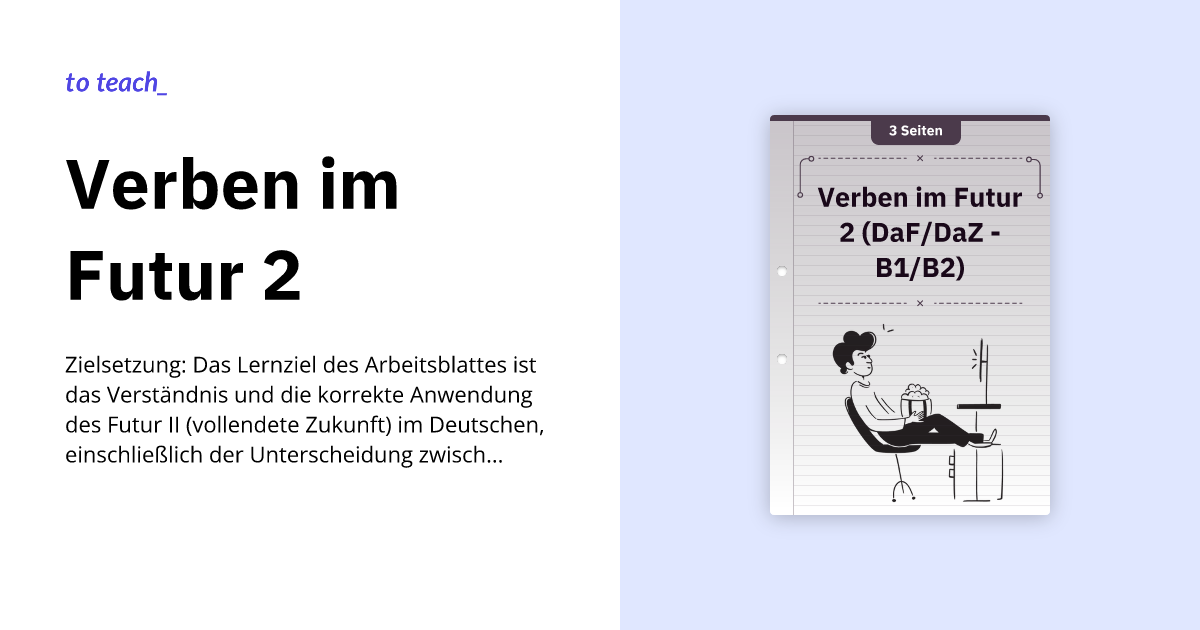 Verben im Futur 2