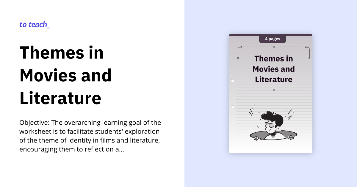 Themes in Movies and Literature