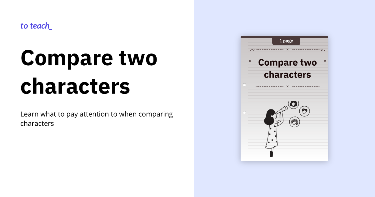 Compare two characters