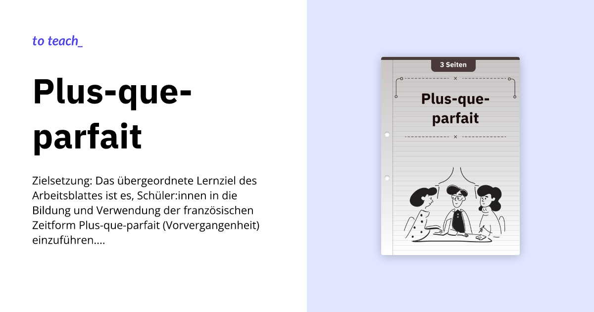 Plus-que-parfait