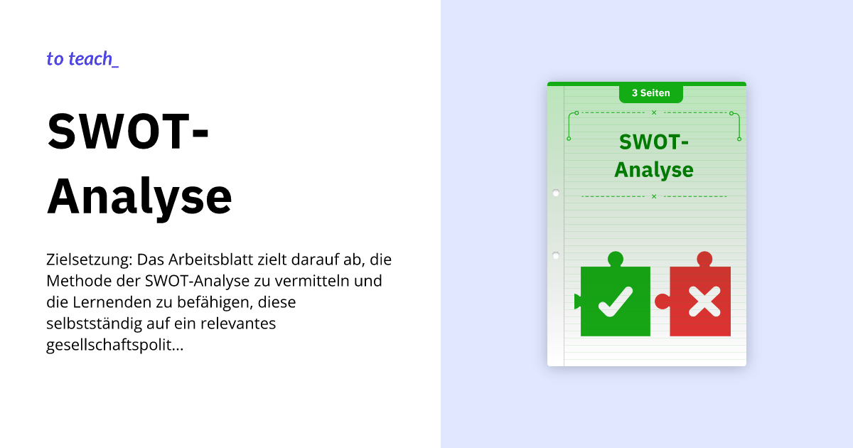 SWOT- Analyse