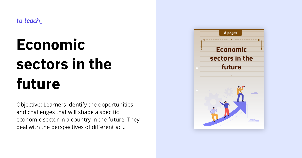 Economic sectors in the future
