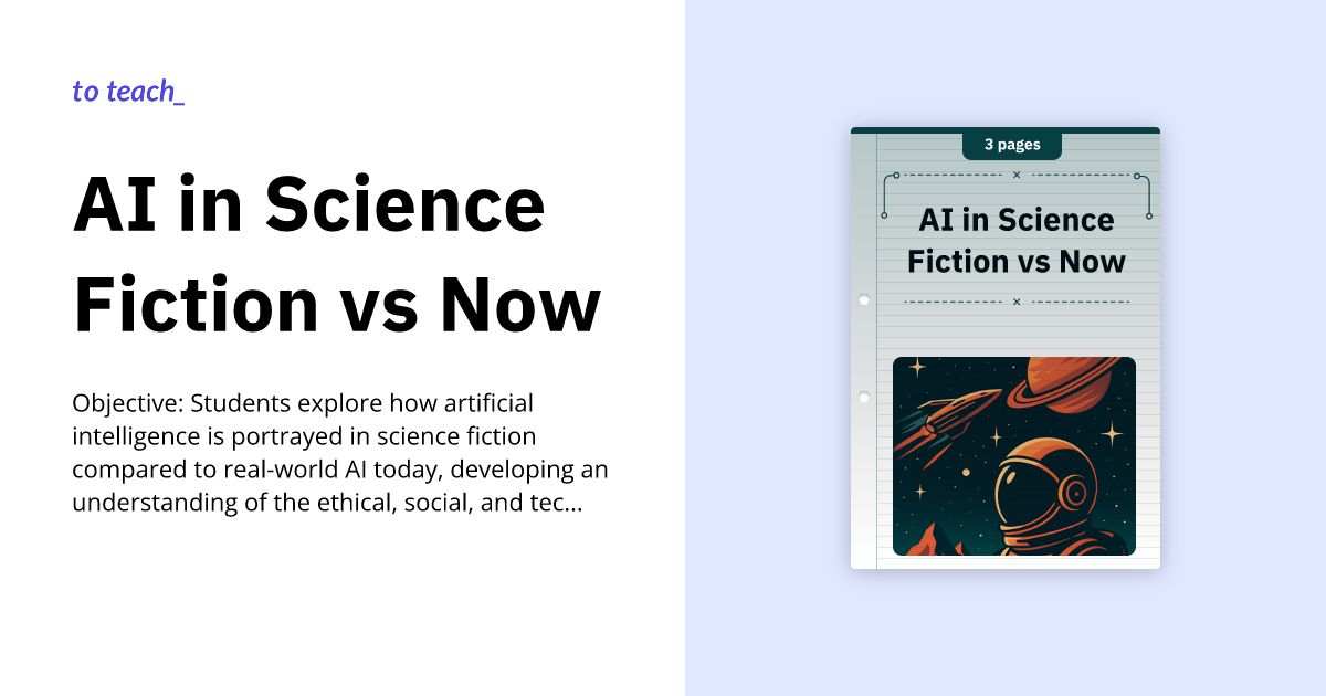 AI in Science Fiction vs Now